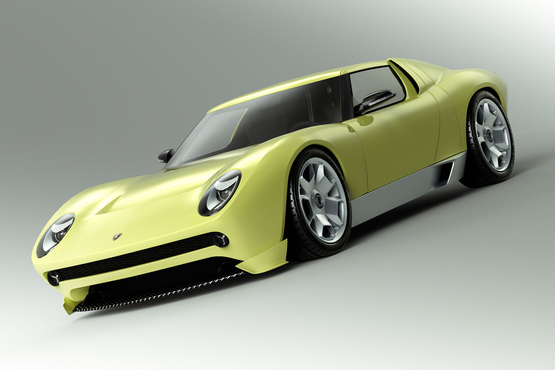 LAMBORGHINI MIURA CONCEPT 3D Model Max Obj Fbx Hrc Xsi 3dm