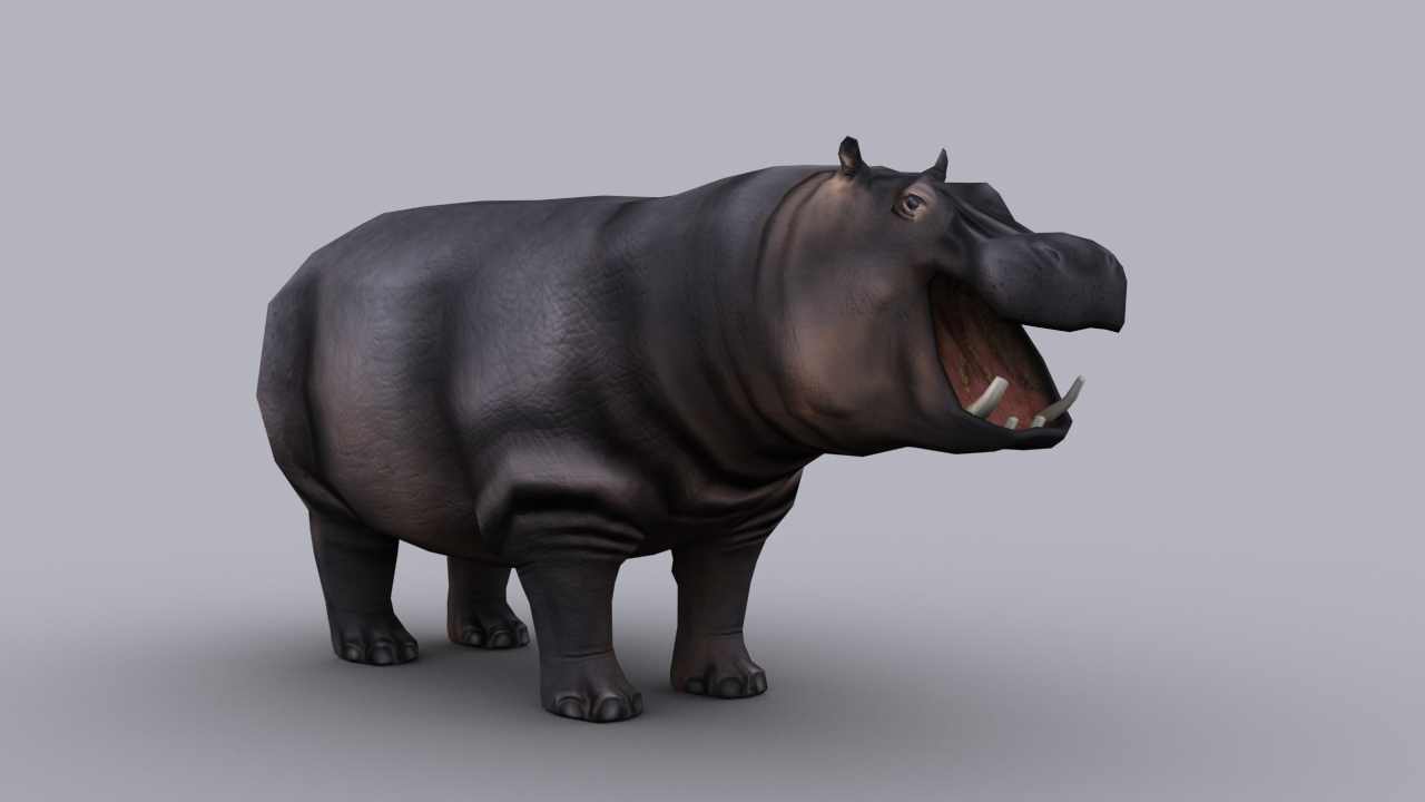 Elephant Game Ready Animated Model 3d Model Game Ready