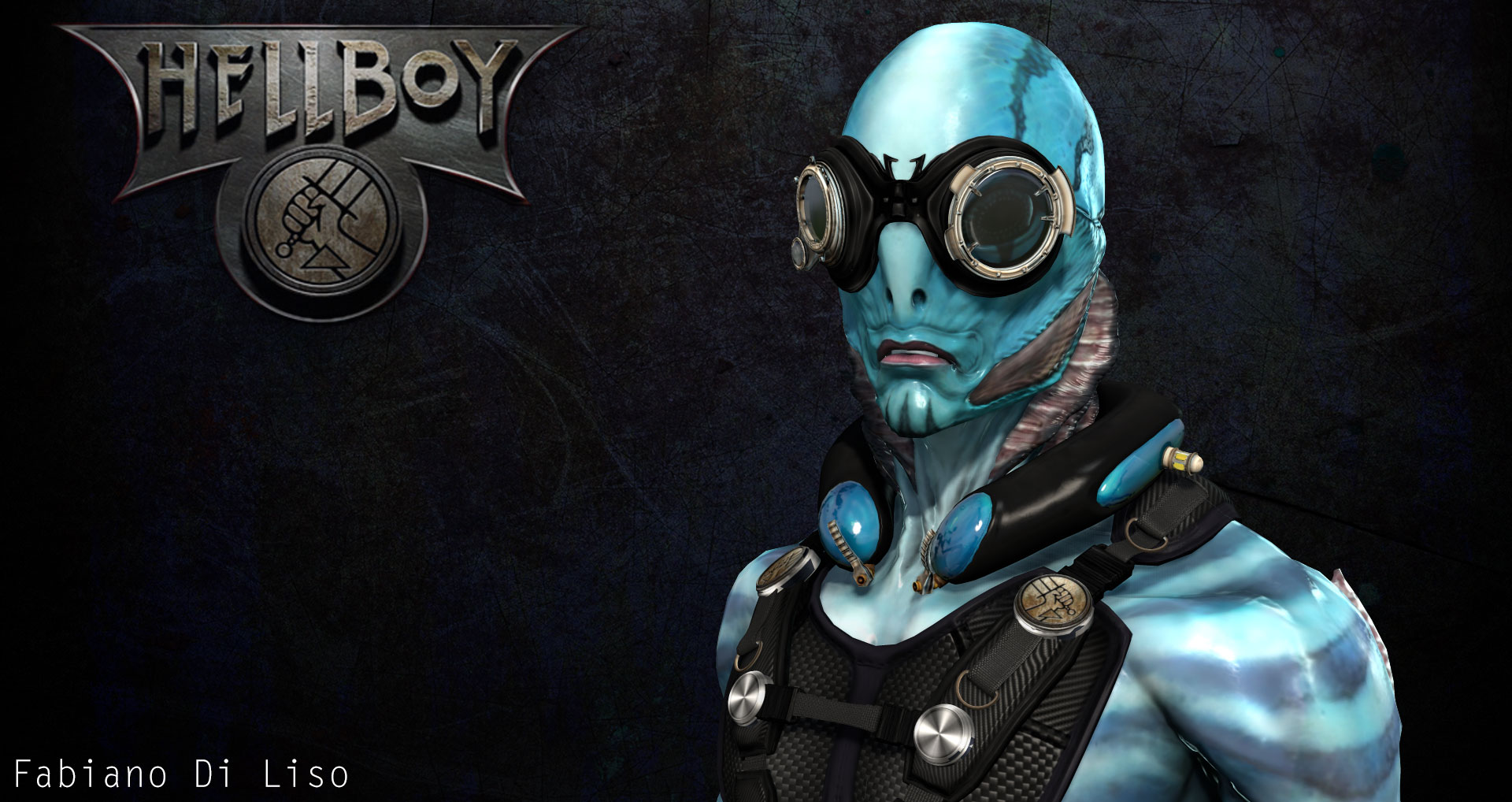 Abe Sapien - CGTrader.com