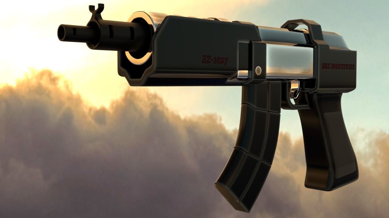 MINI SMG 3D model | CGTrader