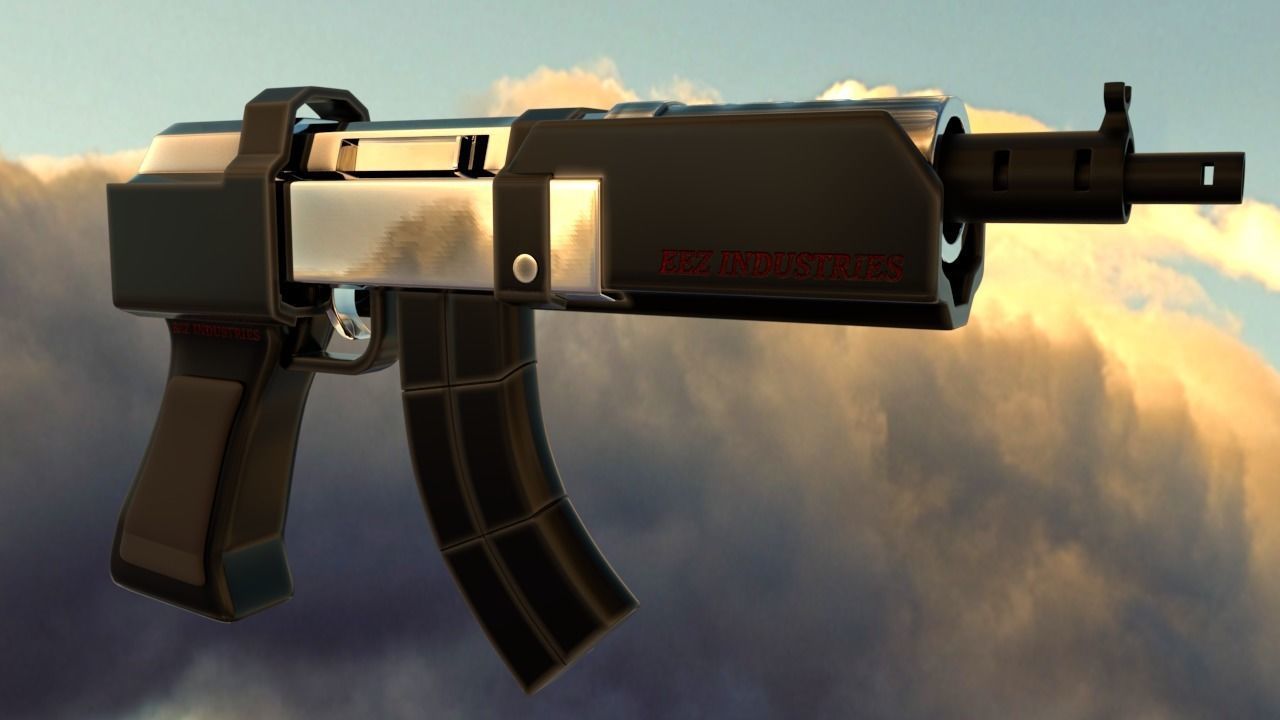 MINI SMG 3D model | CGTrader