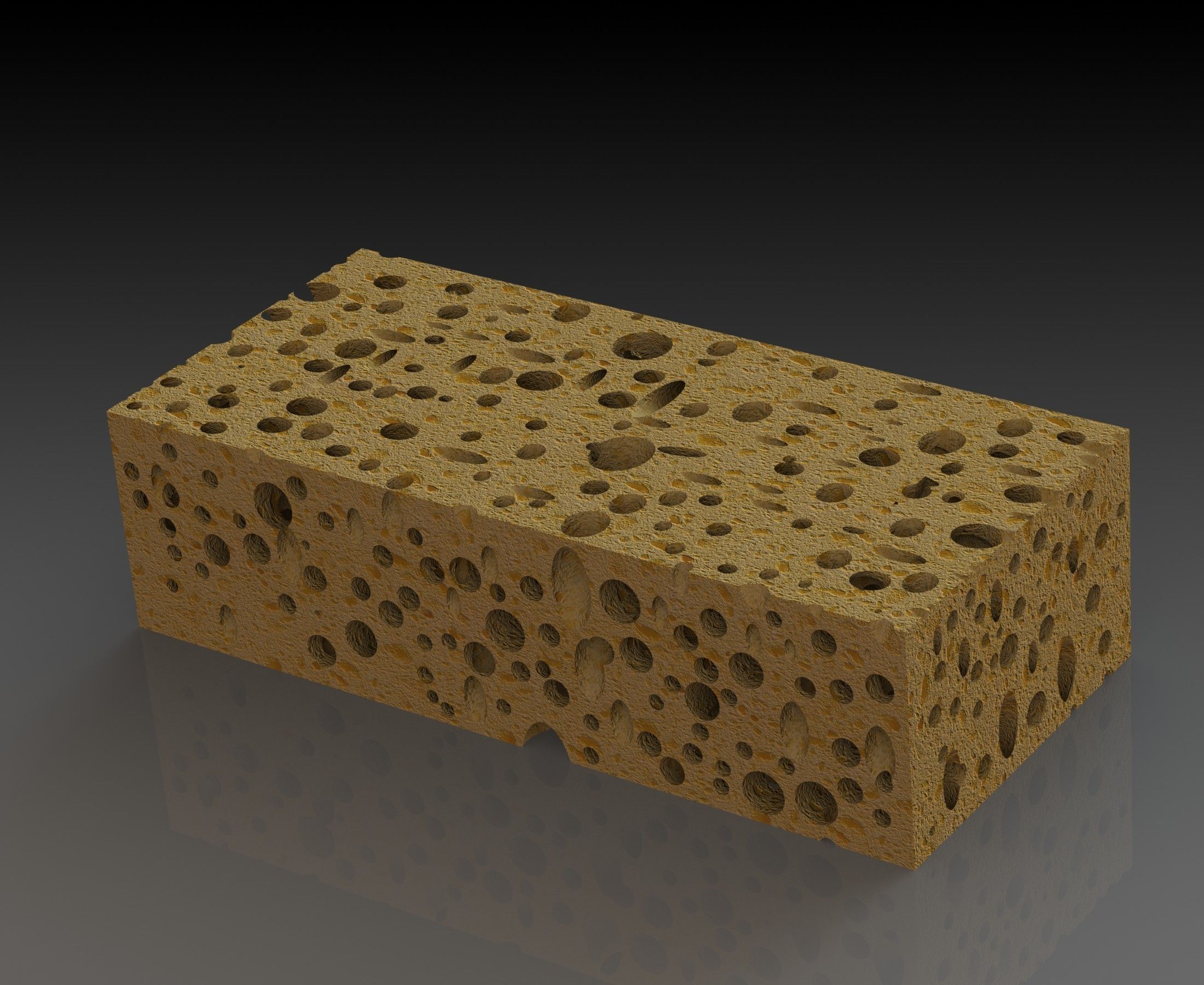 Sponge free 3D Model STL SLDPRT SLDASM SLDDRW - CGTrader.com