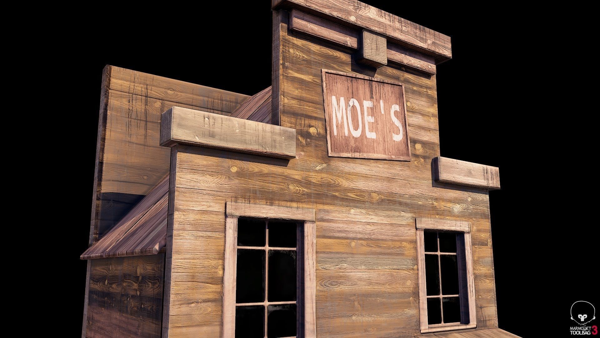 3D model tavern MOEs VR / AR / low-poly | CGTrader