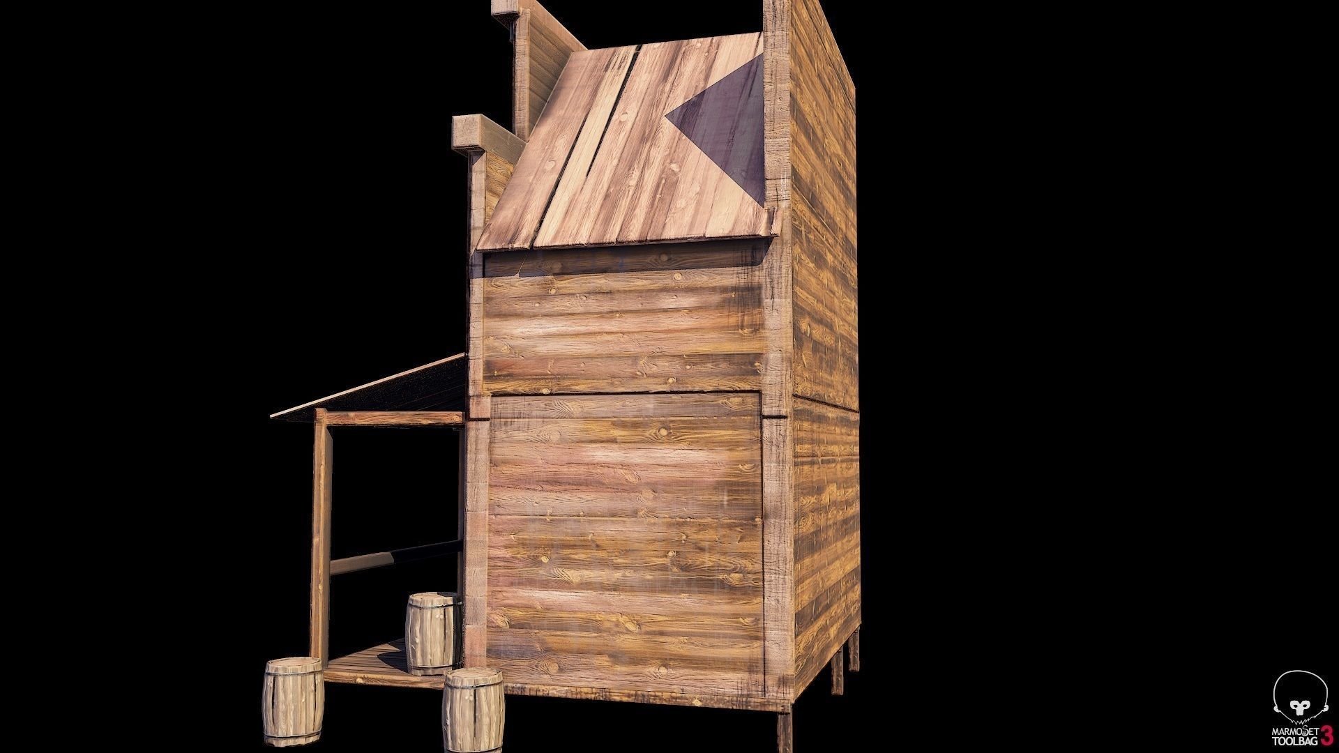 3D model tavern MOEs VR / AR / low-poly | CGTrader