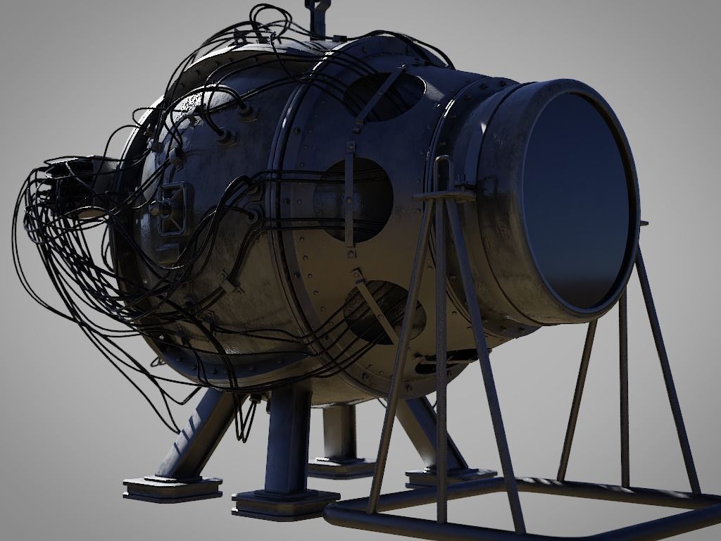 Atom Bomb 3D model | CGTrader