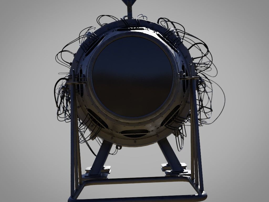 Atom Bomb 3D model | CGTrader