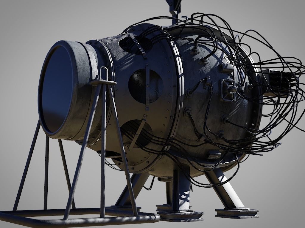 Atom Bomb 3D model | CGTrader