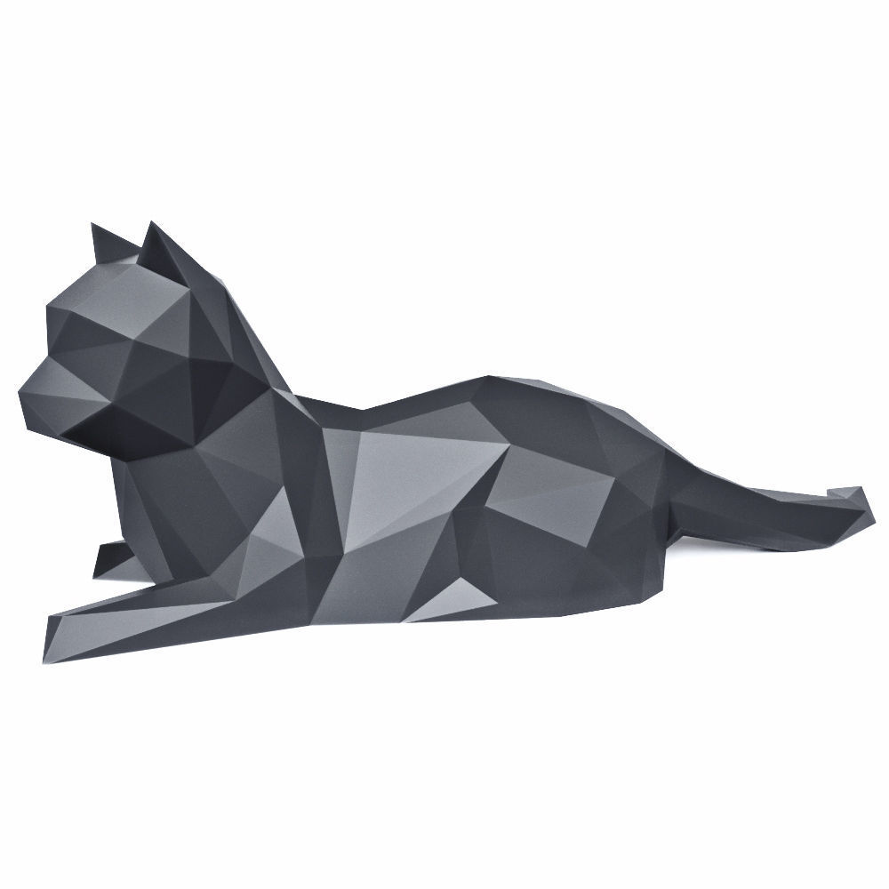 3D model Cat Low Poly 6 VR / AR / low-poly | CGTrader