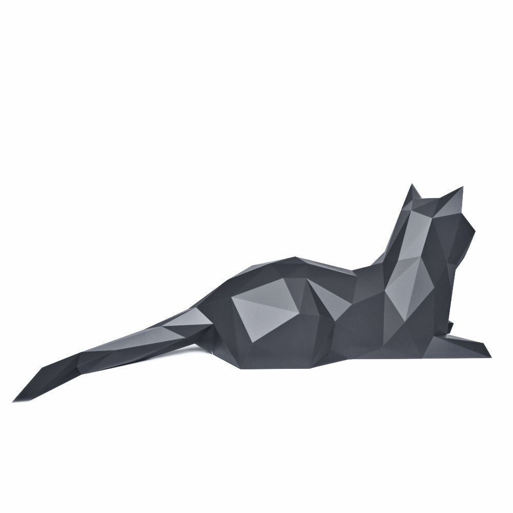 3D model Cat Low Poly 6 VR / AR / low-poly | CGTrader