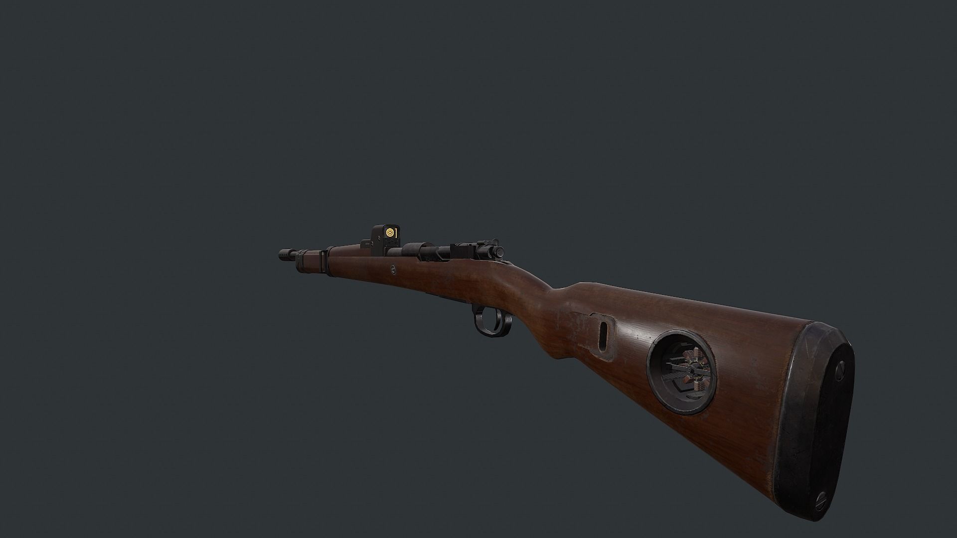 The upgraded Mauser 98k rifle free VR / AR / low-poly 3D model | CGTrader
