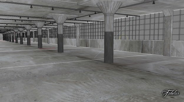 Garage Rendering Environment 3D model | CGTrader