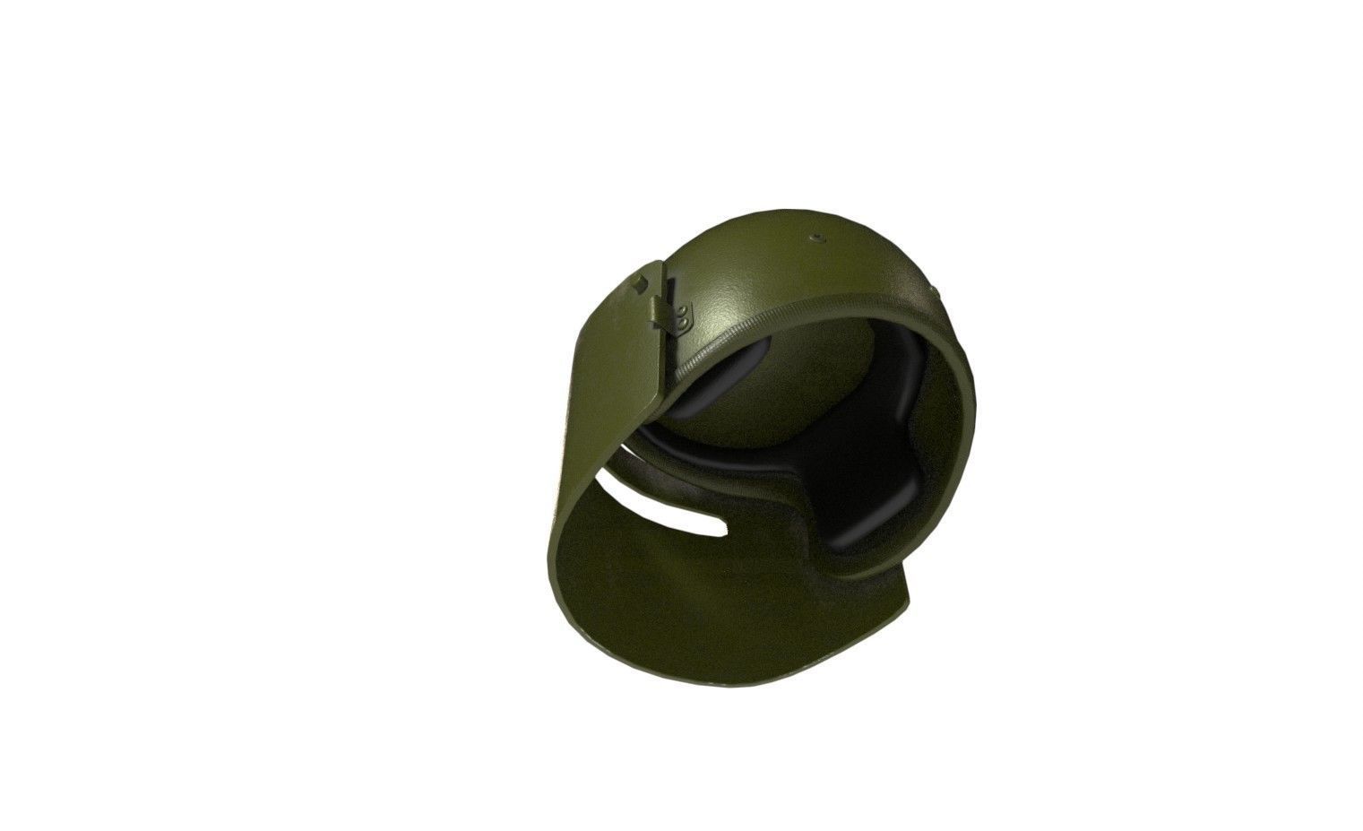 3D model Helmet Russian ZSH 1-2M with Mask-1 VR / AR / low-poly | CGTrader