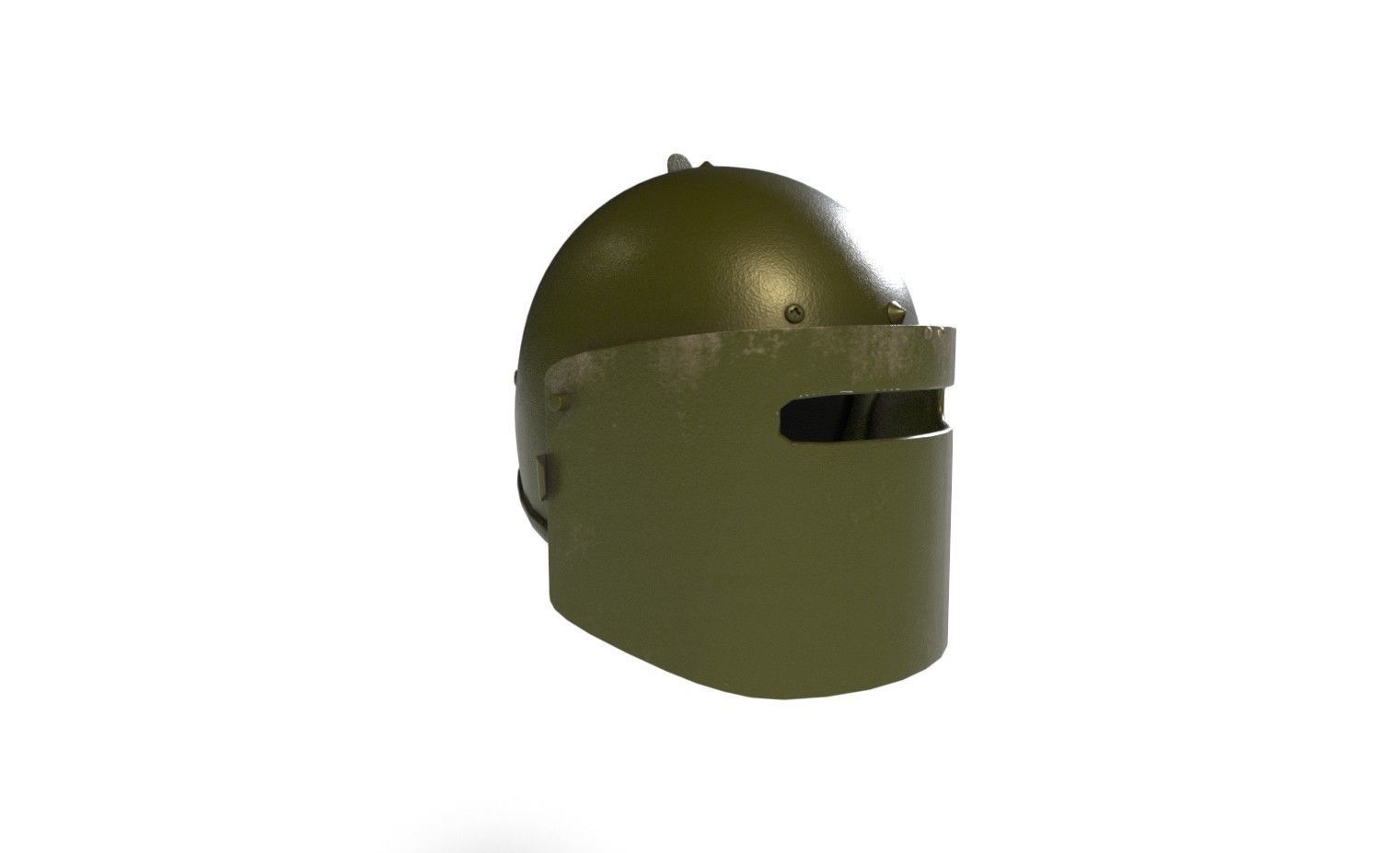 3D model Helmet Russian ZSH 1-2M with Mask-1 VR / AR / low-poly | CGTrader