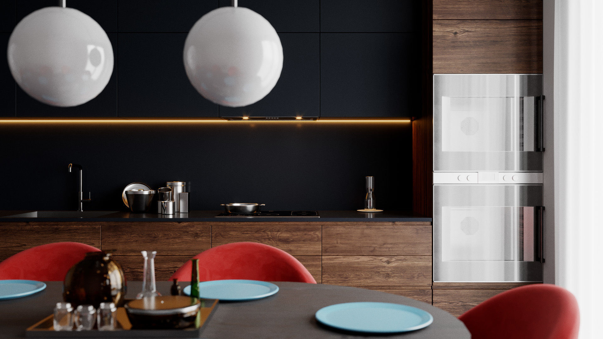 Modern Kitchen for Cinema 4D and Corona Renderer 3D model | CGTrader