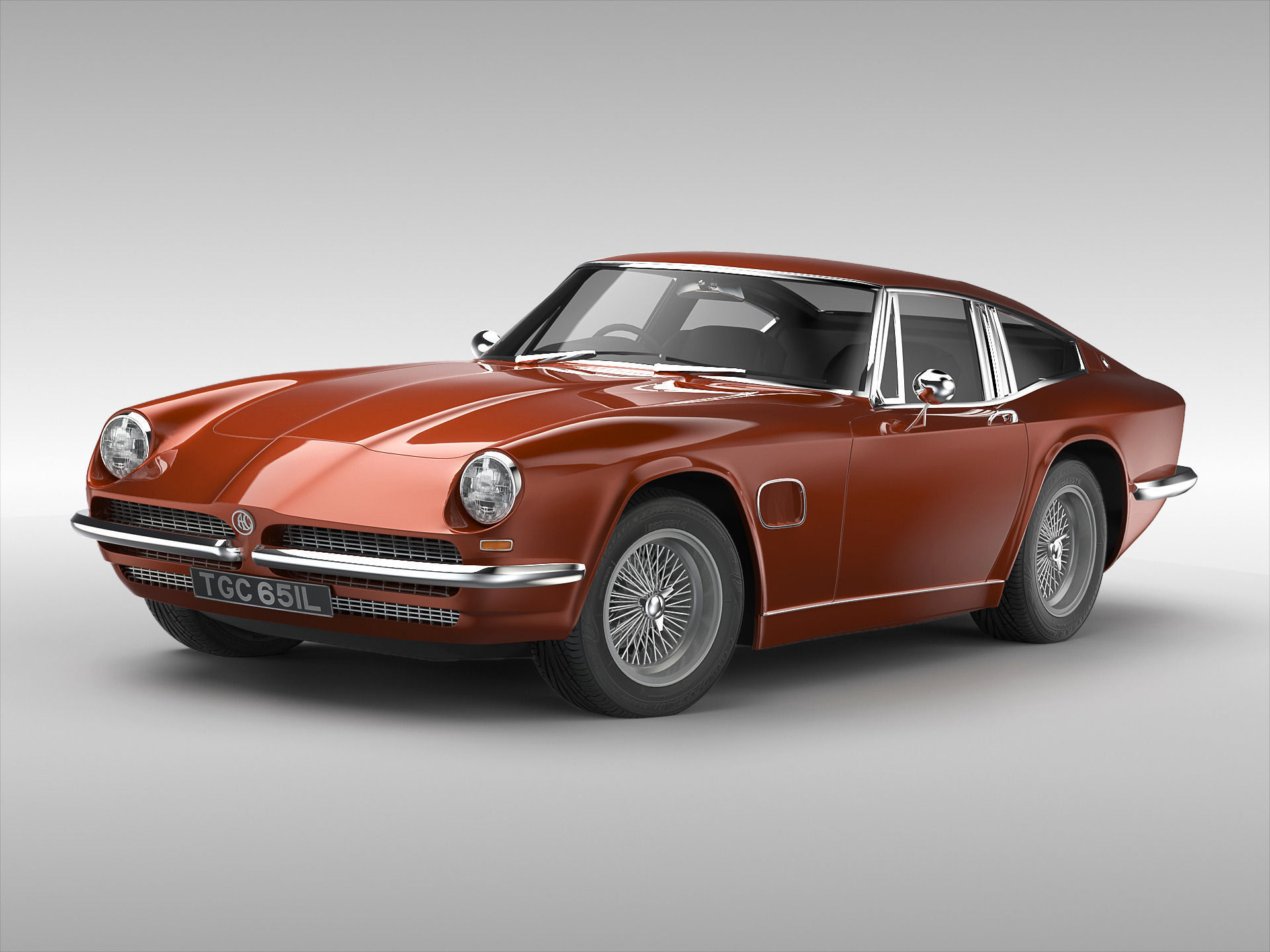 AC 428 Frua 1965-1973 3D model | CGTrader
