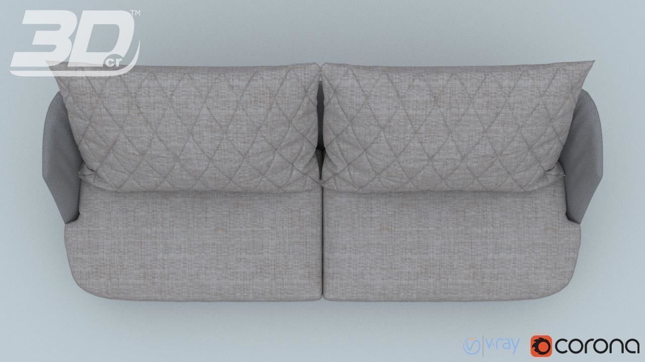Pura Vida Sofa 3D model | CGTrader