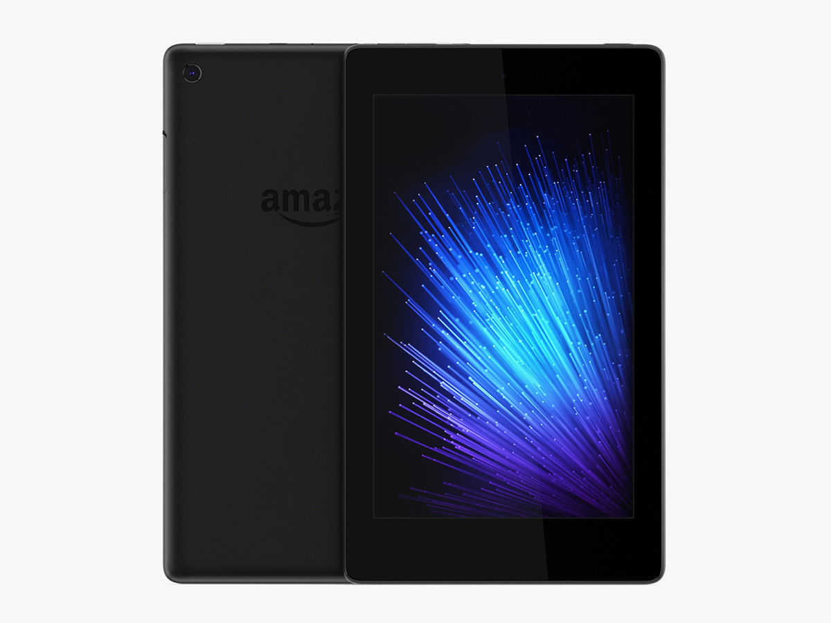 Amazon Fire HD 7 Black 2017 3D model | CGTrader