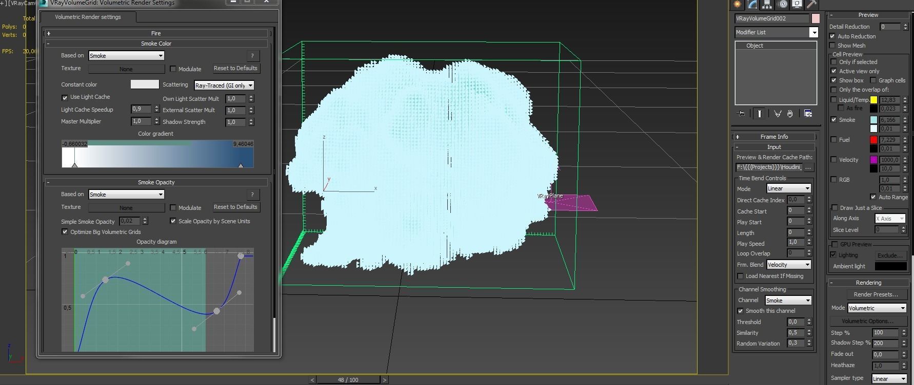 Realistic 3d cloud voxel grid 3D model animated | CGTrader