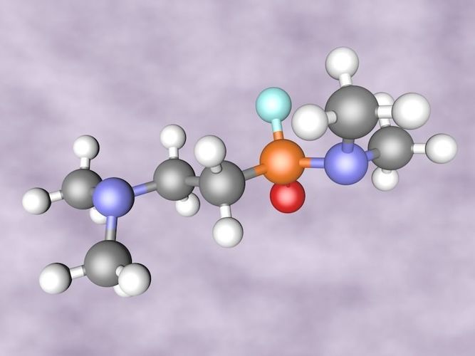 Collection of G-series nerve agents 3D model | CGTrader