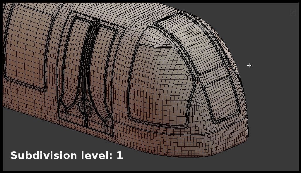 Sci-fi subway car PBR 3D model | CGTrader
