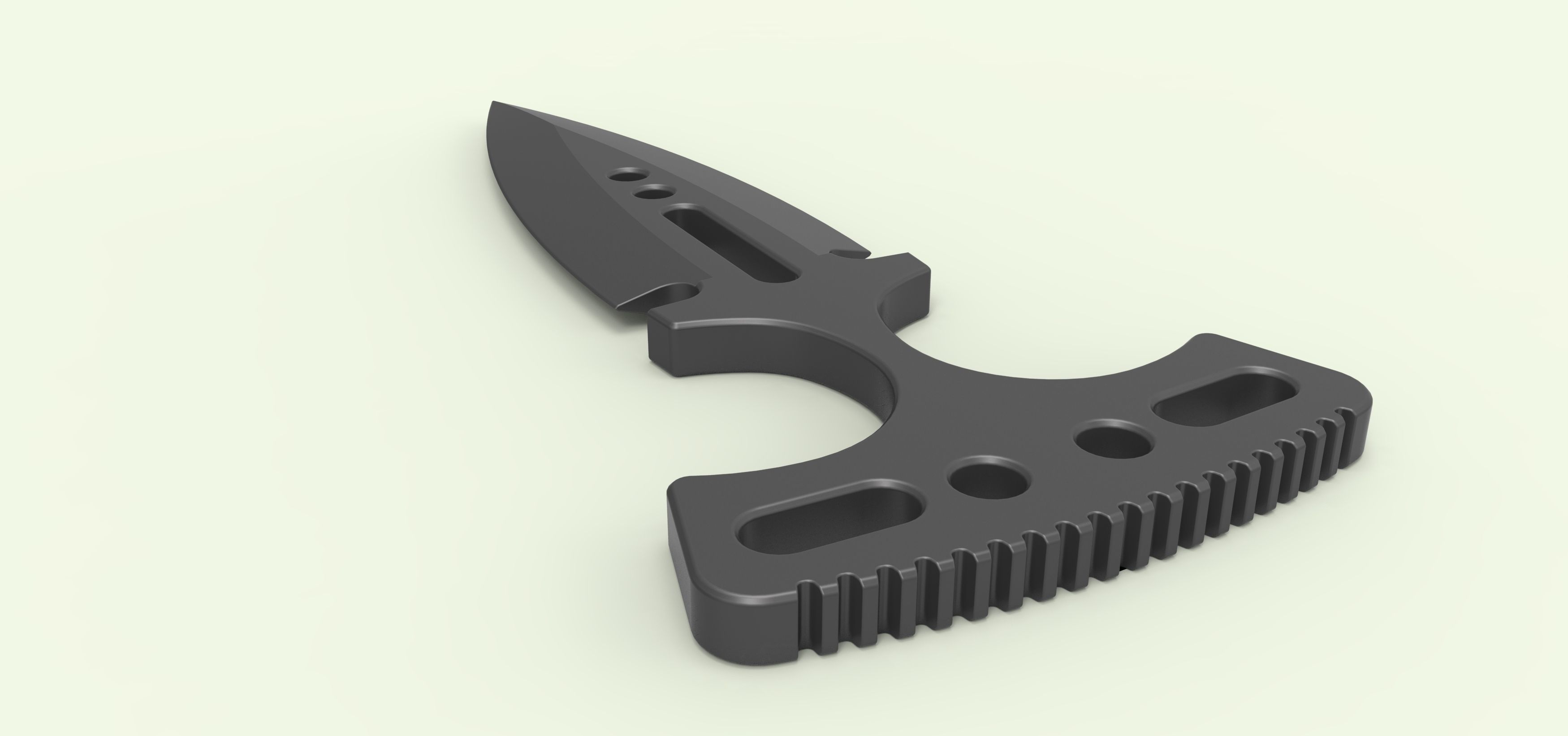 Push dagger 3 3D model | CGTrader