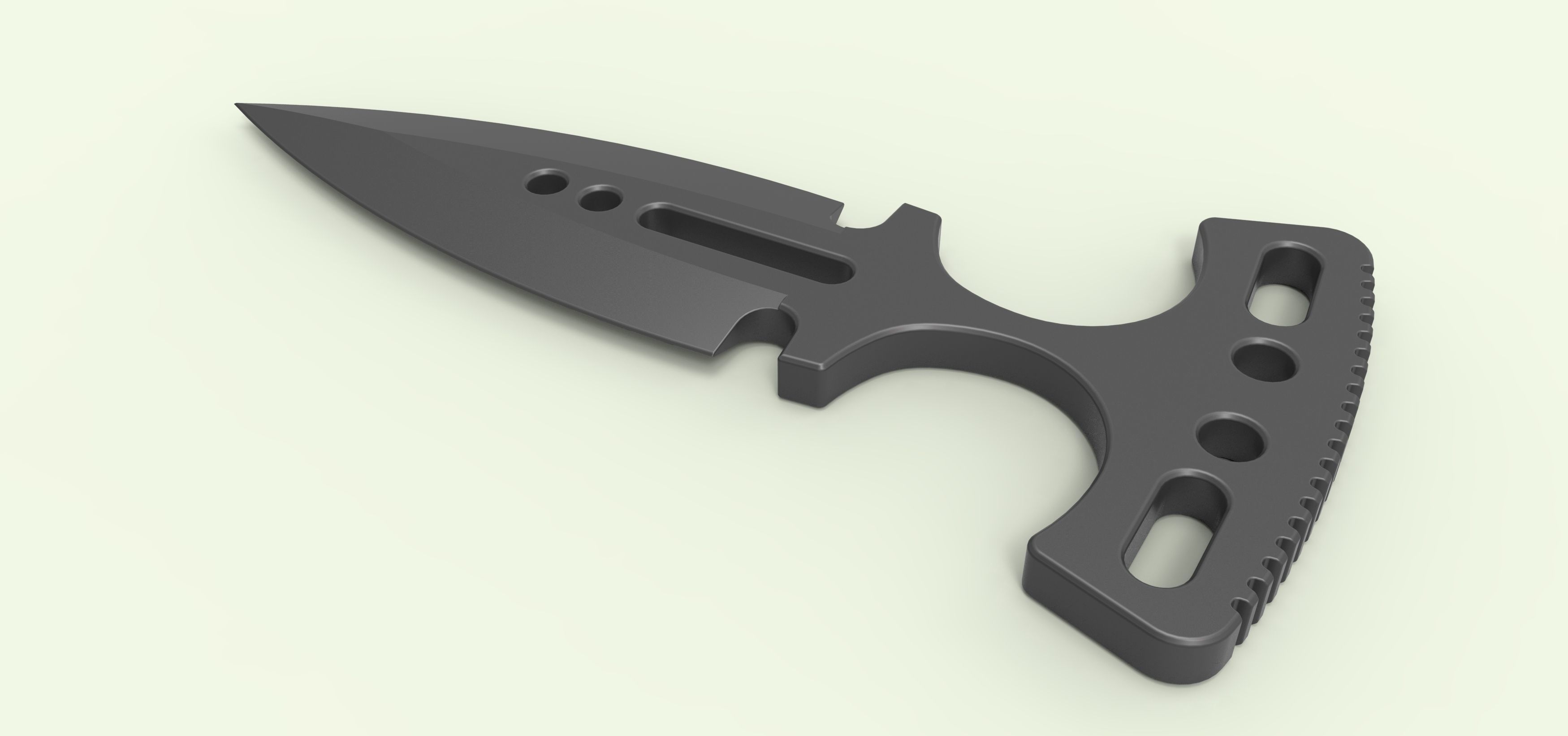 Push dagger 3 3D model | CGTrader