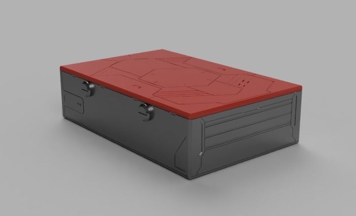 Raspberry model 3 B Sci Fi Case 3D model 3D printable | CGTrader