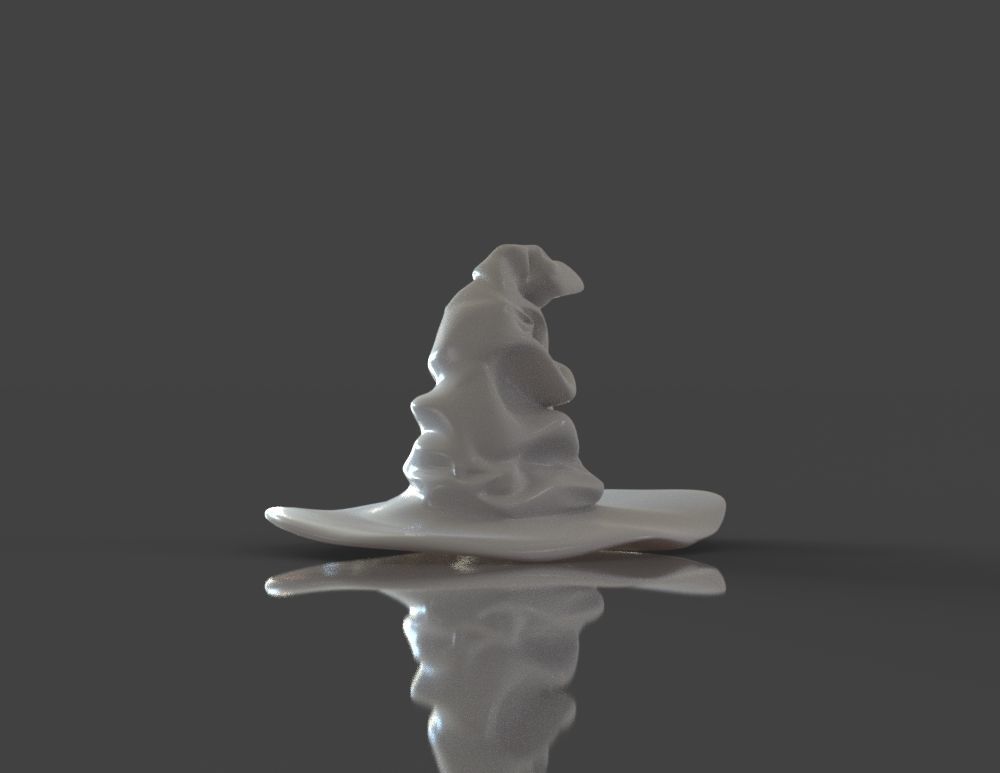sorting hat 3D model 3D printable | CGTrader