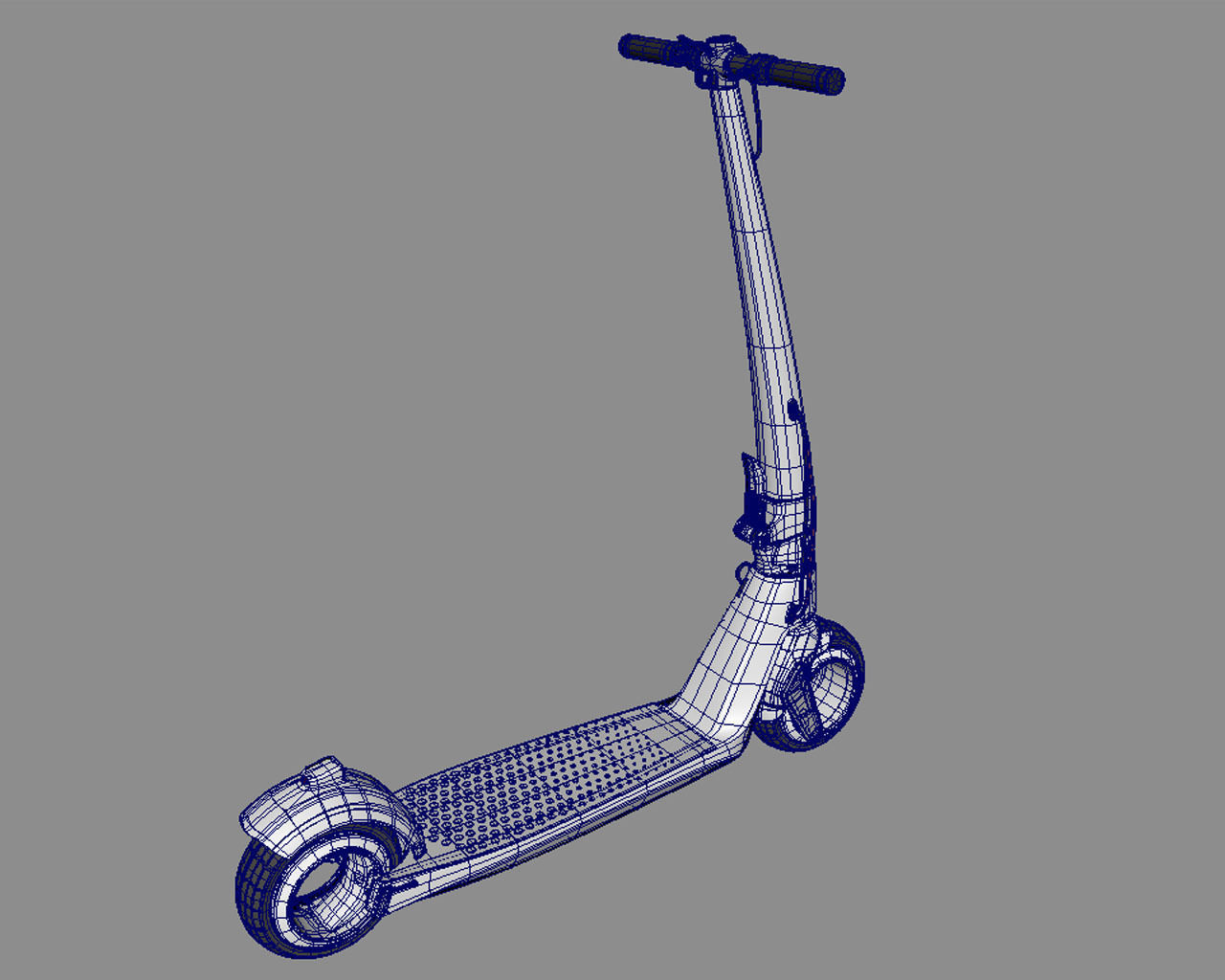 3D model Scooter electric VR / AR / low-poly | CGTrader
