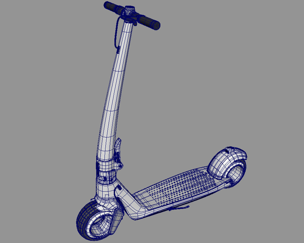3D model Scooter electric VR / AR / low-poly | CGTrader