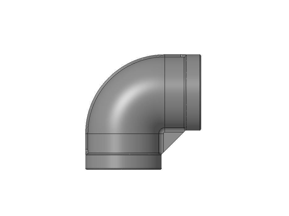 Fitting Elbow 90 degrees 3-4 thread 3D model 3D printable | CGTrader