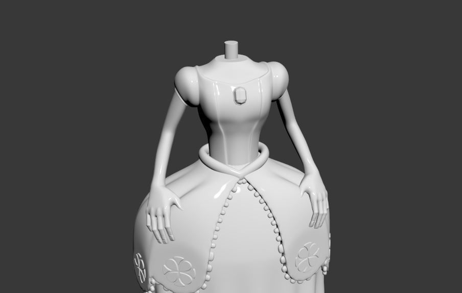 LITTLE PRINCESS 3D model 3D printable | CGTrader