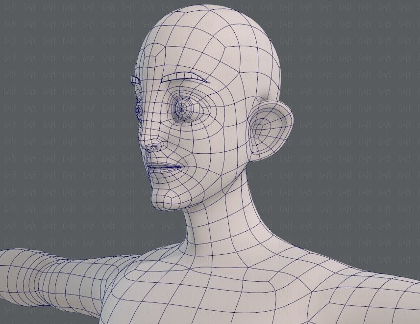 3D model Base mesh man character V11 VR / AR / low-poly | CGTrader
