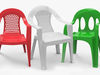 3D Model Collection Plastic Chairs - 3 Types VR / AR / low-poly | CGTrader