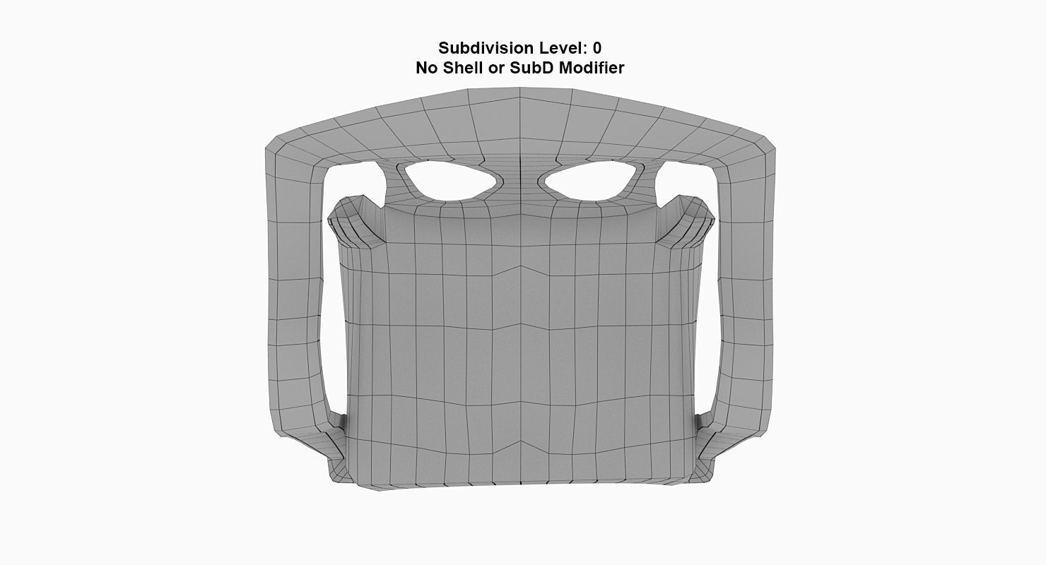 3D Model Collection Plastic Chairs - 3 Types VR / AR / low-poly | CGTrader