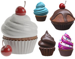 Cupcake 3D Models | CGTrader