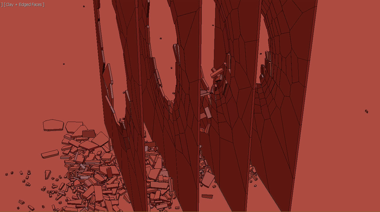 Breaking Glass 3D model animated | CGTrader