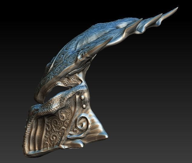 Valkyrie predator bio mask 3D model | CGTrader