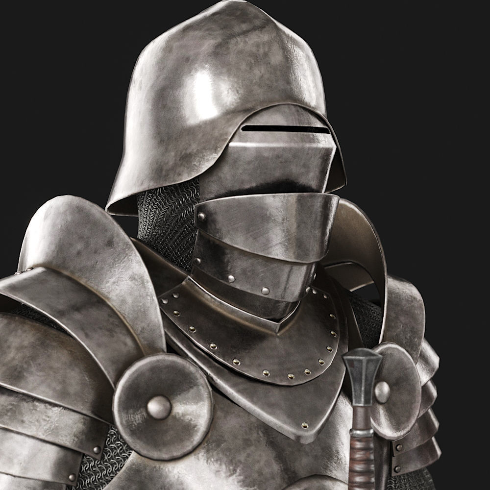 Knight Armor 3D model | CGTrader