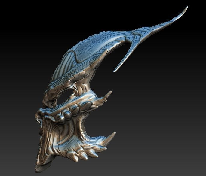 Odin predator Bio mask 3D model | CGTrader