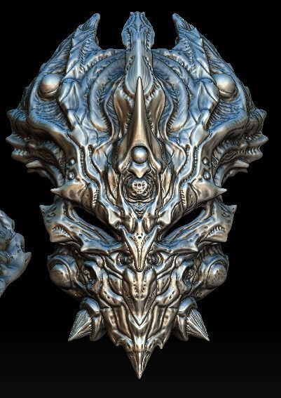 Guyver predator bio mask 3D model | CGTrader
