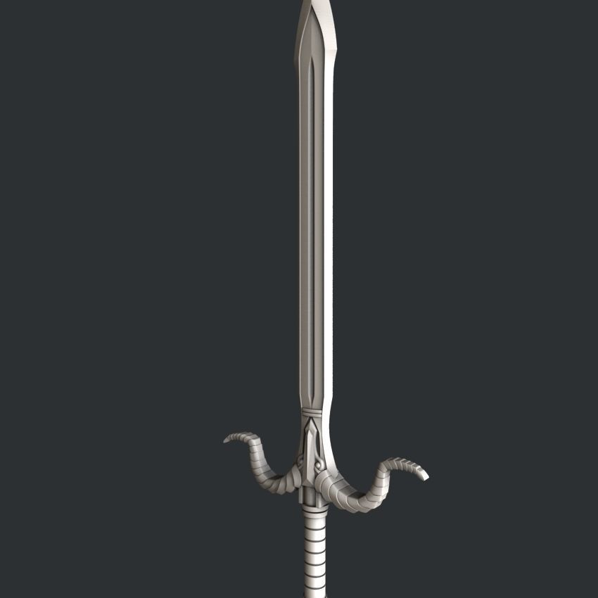 3d STL models for 3d printer sword 3D model 3D printable | CGTrader