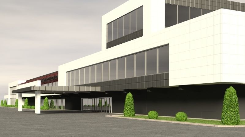 Pit stop building 3D model | CGTrader