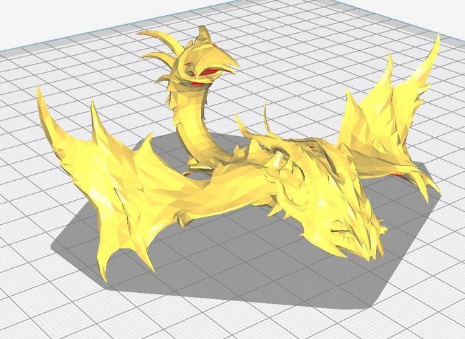 Dota 2 Viper Character With Immortal Set 3D model 3D printable | CGTrader