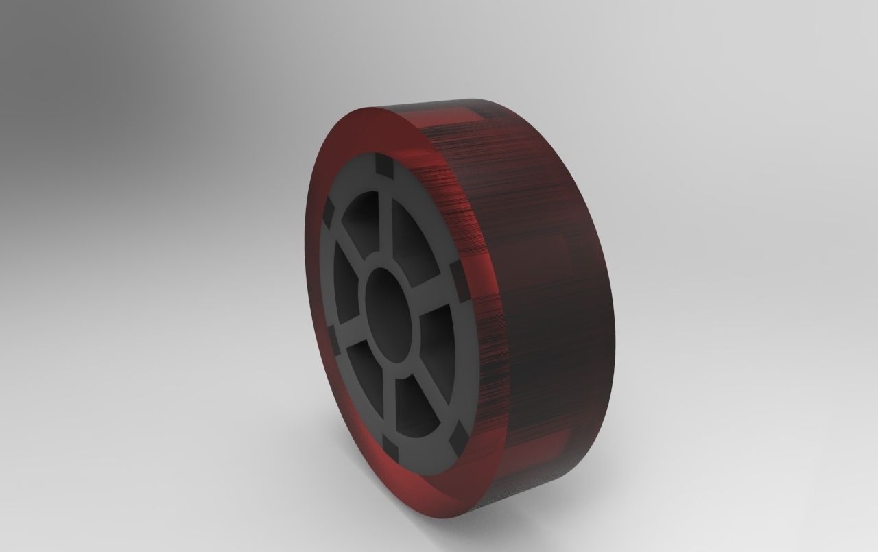 Rubber Wheel free 3D model | CGTrader