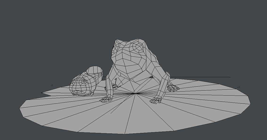 3D model Frog lowpoly VR / AR / low-poly | CGTrader