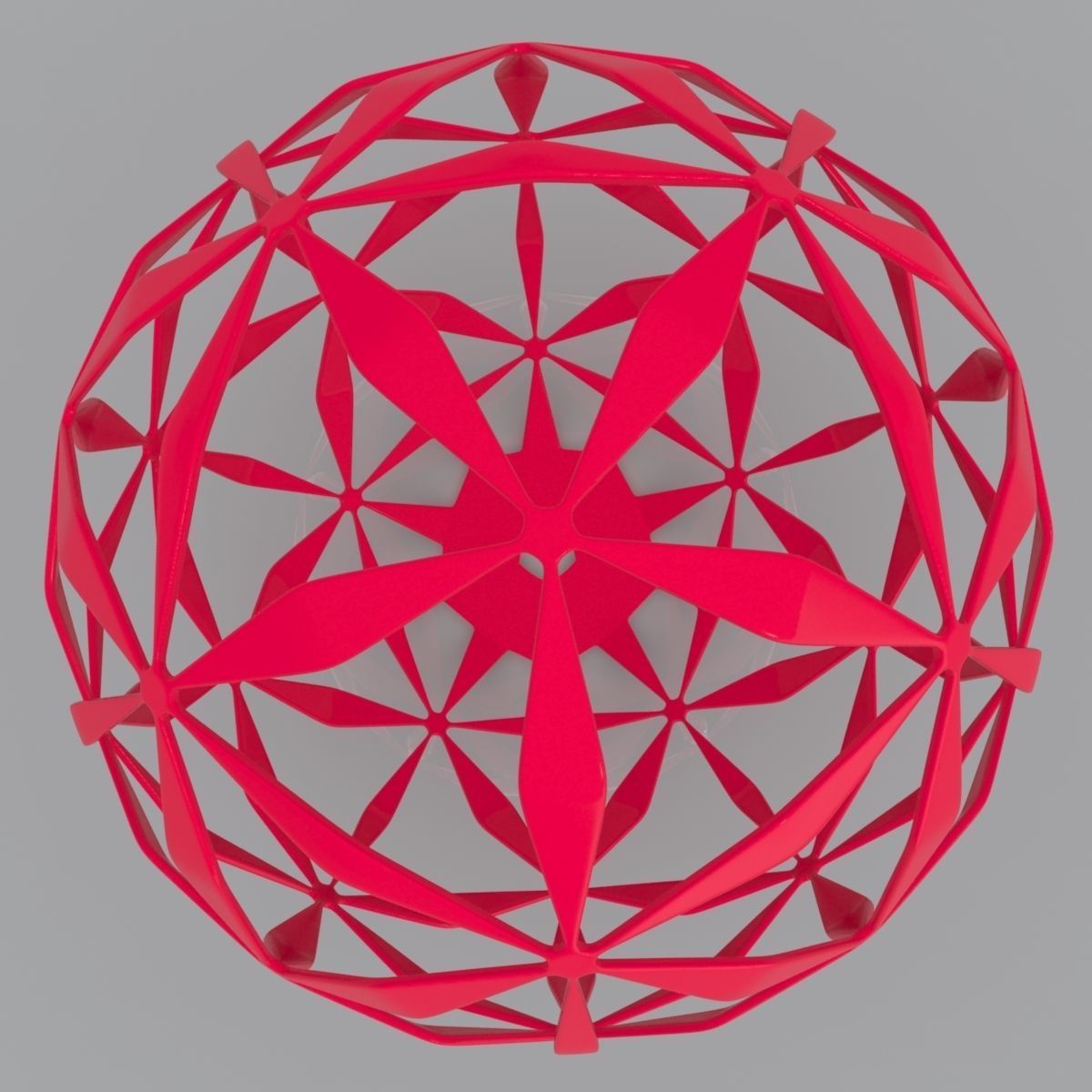 Daisy Ball Geometric Shape 3D Print Model 3D model 3D printable | CGTrader