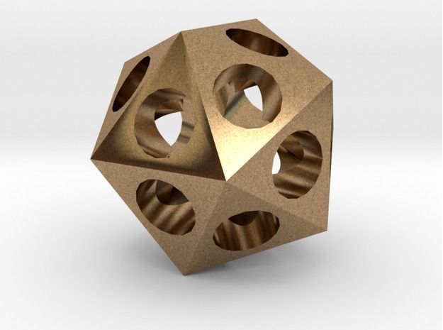 Icosahedron 3D Model 3D printable STL - CGTrader.com