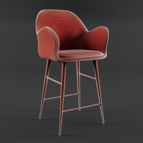 Bryce barchair free 3D model | CGTrader