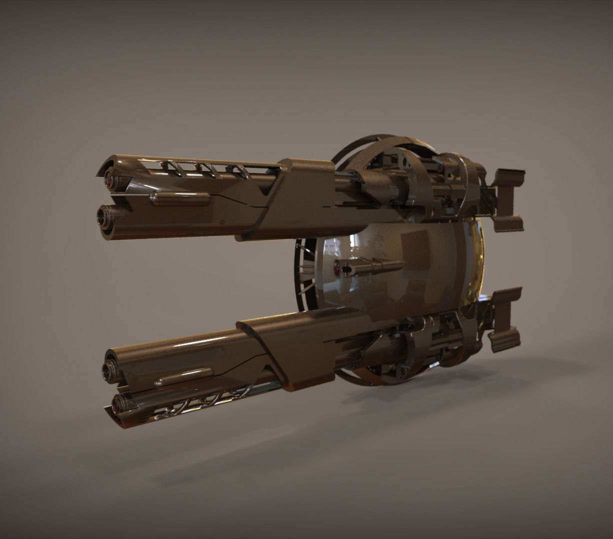Mech Weapon 3D model | CGTrader
